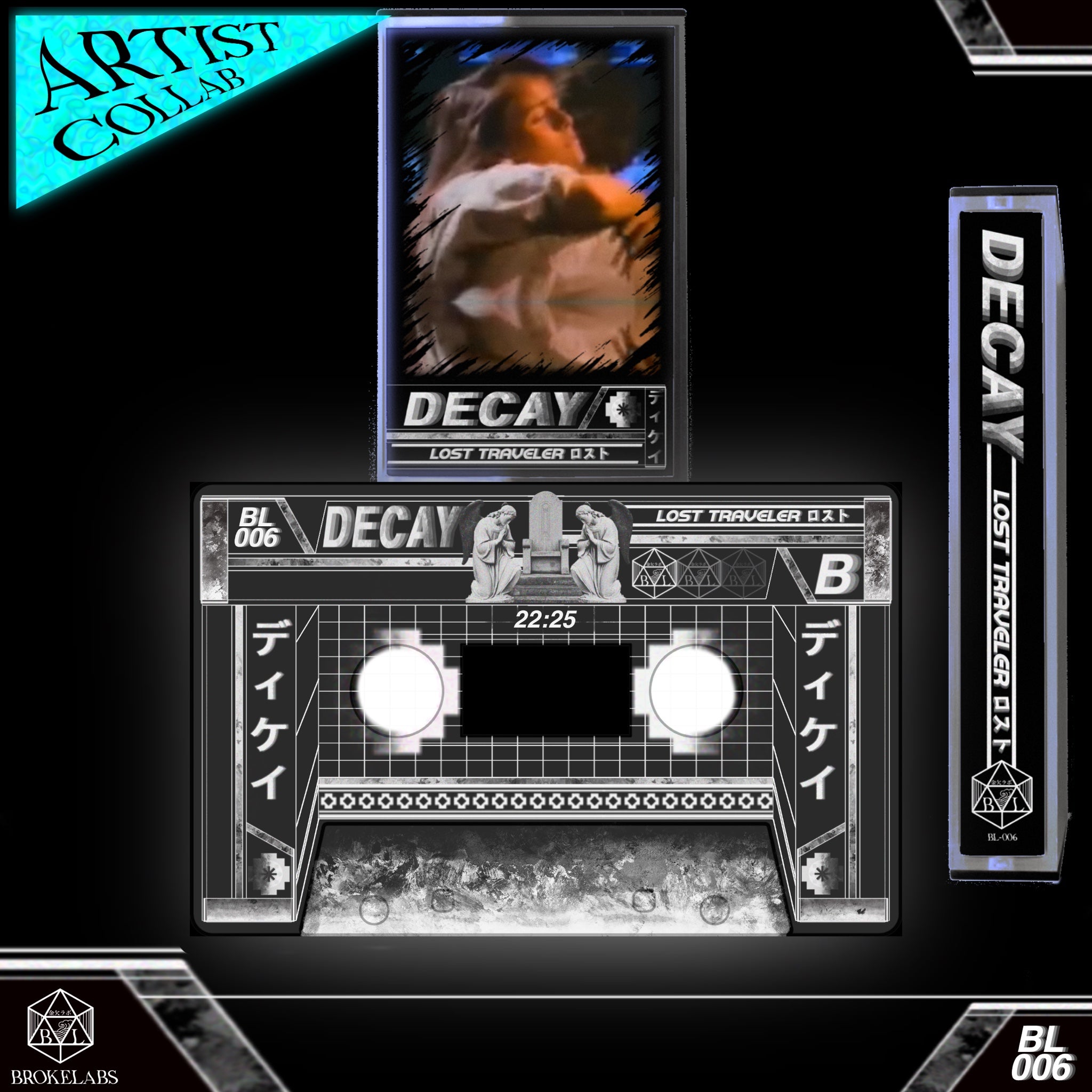 Ltd. Edition Cassette - Lost Traveler ロスト - DECAYED TEMPLE WHITE [TAPE ...